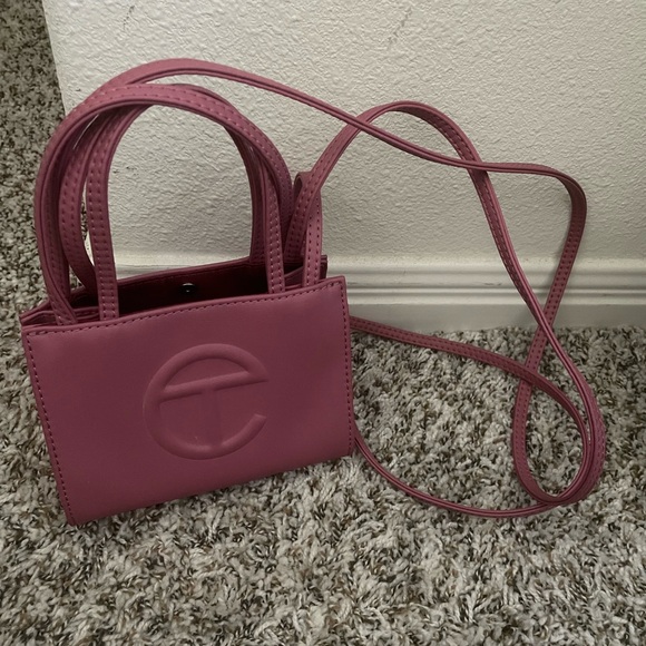 Telfar | Bags | Telfar Pink Mini Shopping Bag | Poshmark